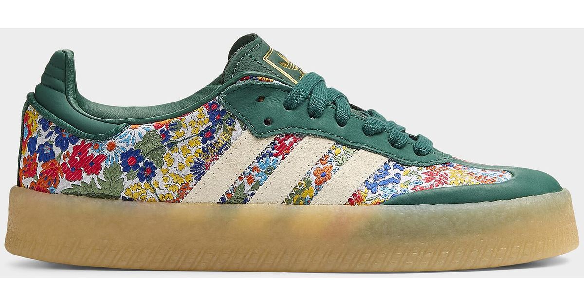 adidas Originals Floral Sambae Sneakers Made With Liberty Fabric Women ...