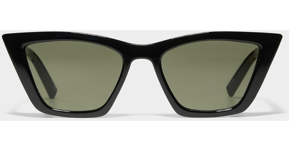 Le Specs Velodrome Angular Cat in Black | Lyst