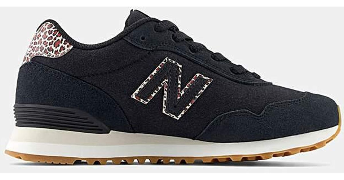 New Balance 515 Leopard Trainers in Blue | Lyst UK