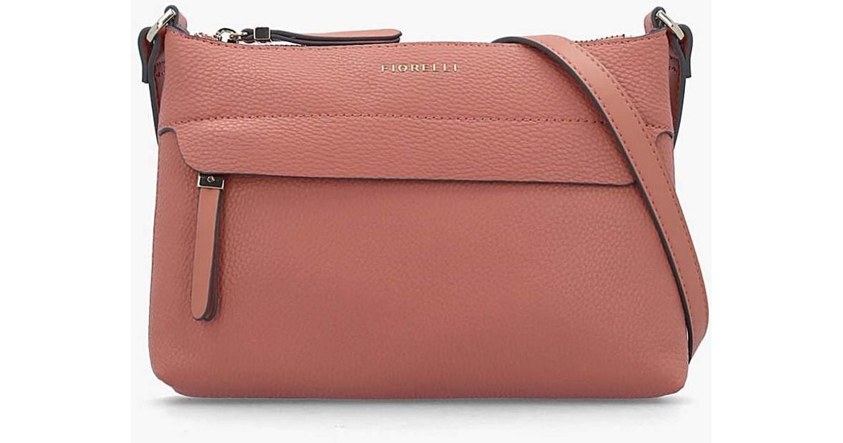 Fiorelli Isla Cross-Body Bag in Pink | Lyst UK