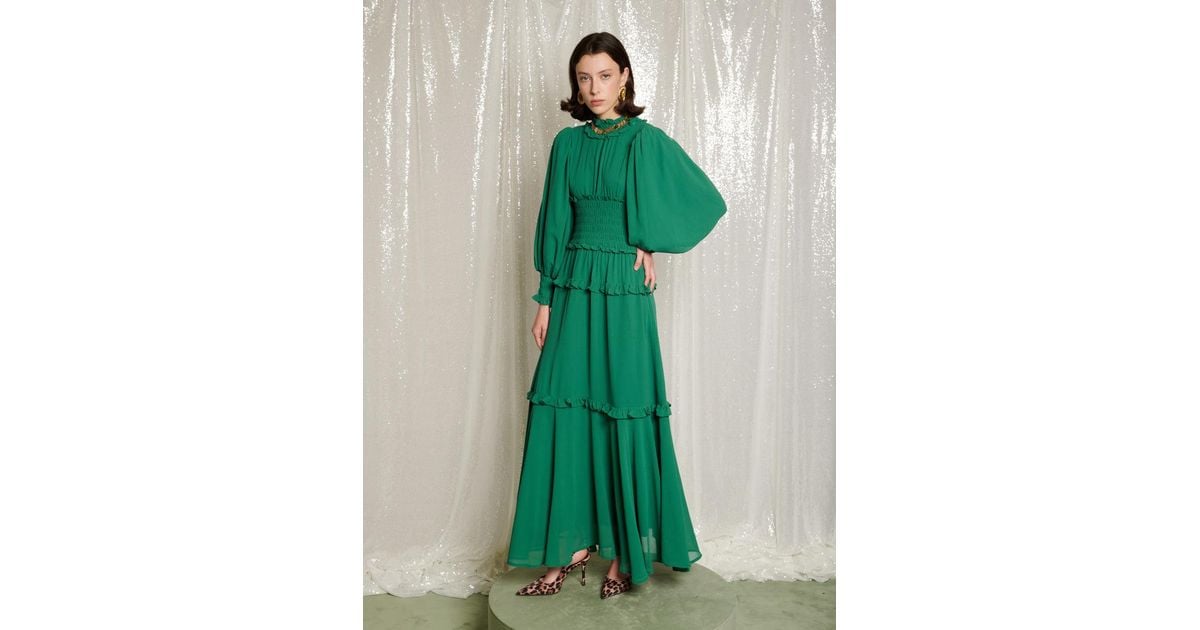 Sister Jane Forest Queen Maxi Dress in Green | Lyst UK