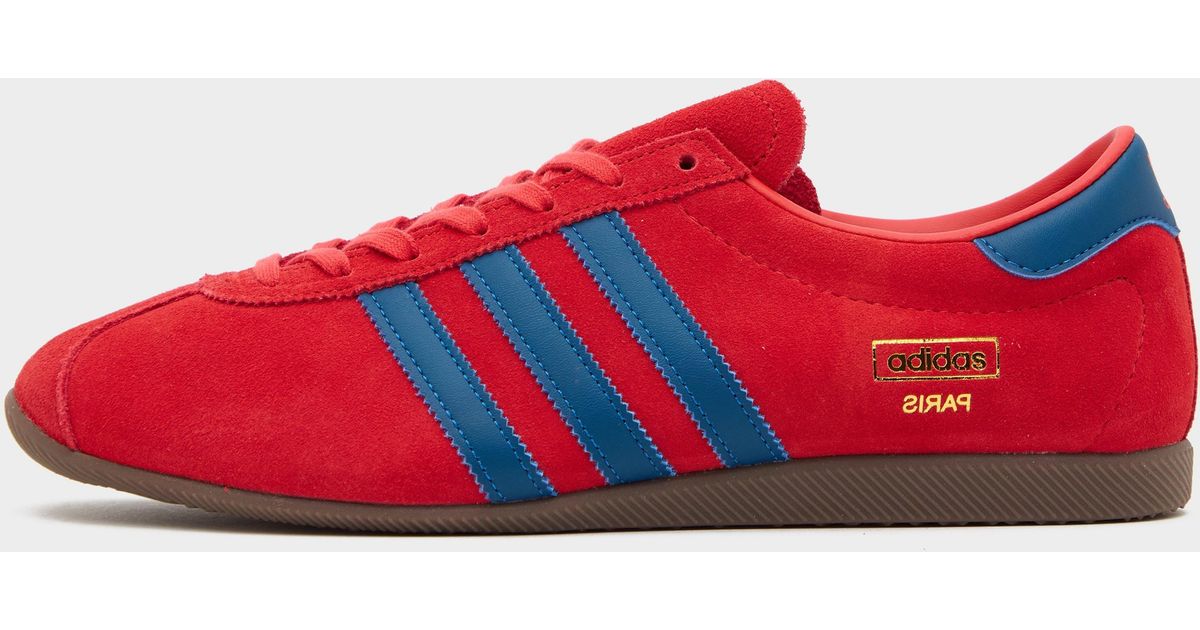 adidas Originals Paris 'City Flip' in Red | Lyst UK