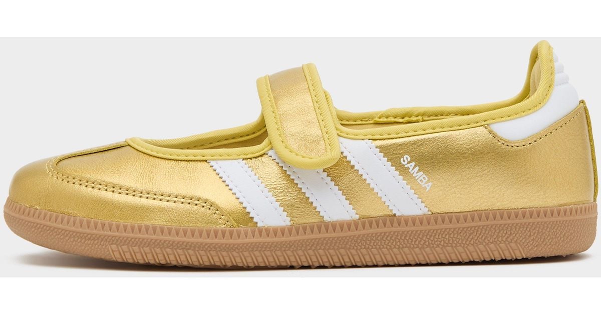 adidas Originals Samba Jane in Yellow | Lyst UK