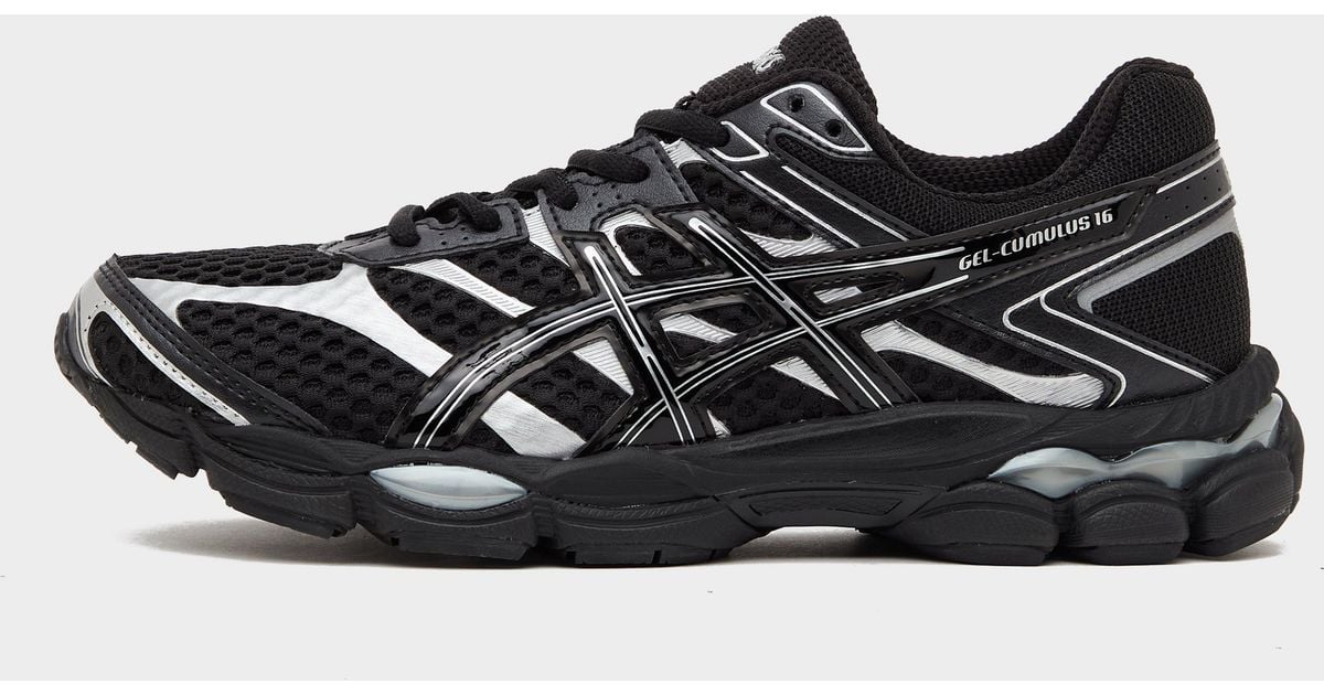 Asics Gel-Cumulus 16 in Black | Lyst UK