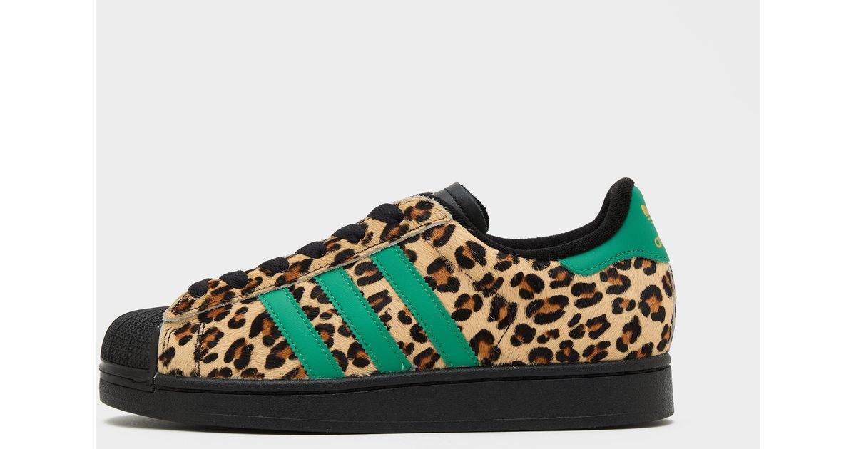 adidas Originals Superstar Ii Pony Hair in Black | Lyst UK
