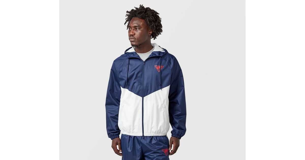 Nike X Stranger Things Windrunner Jacket in Blue for Men | Lyst UK