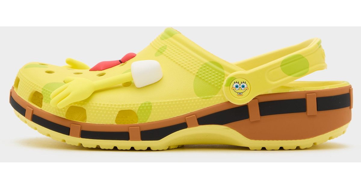 Crocs™ X Spongebob Classic Clog 'Spongebob' in Yellow for Men | Lyst UK