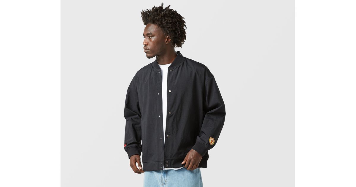 adidas Originals X Manchester United X The Stone Roses Jacket in Black ...