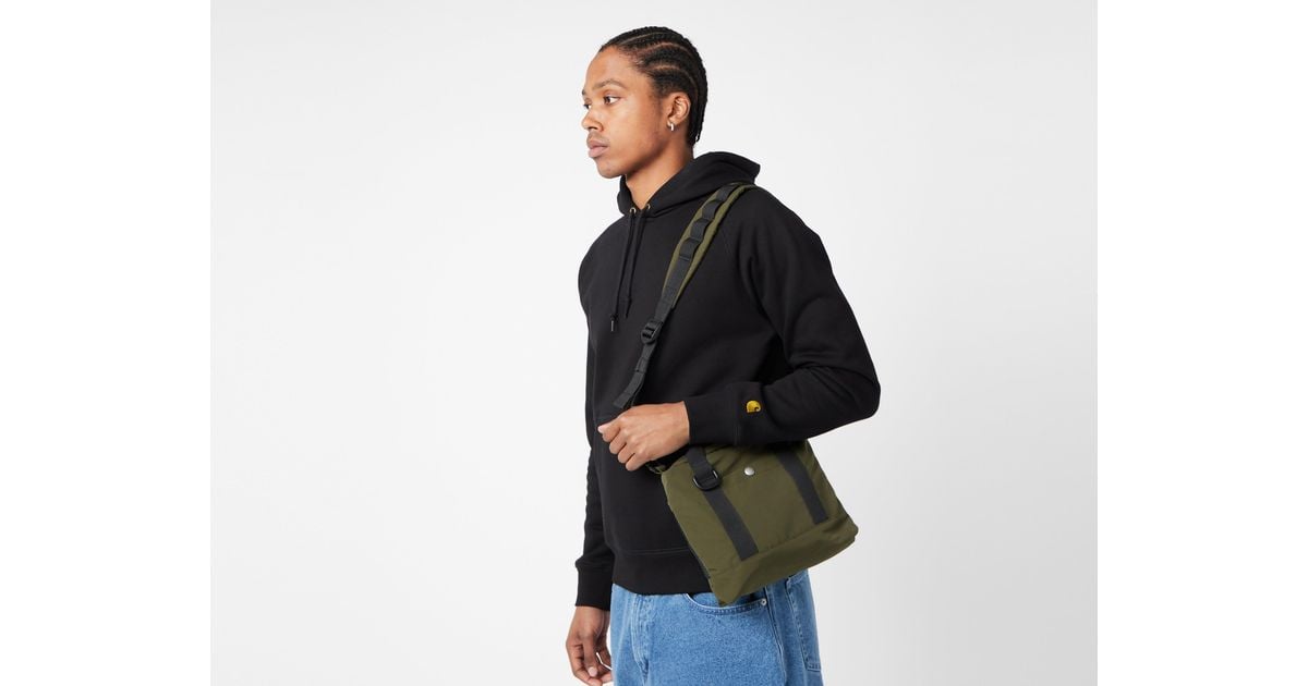 Carhartt Irwin Shoulder Bag in Black for Men | Lyst UK