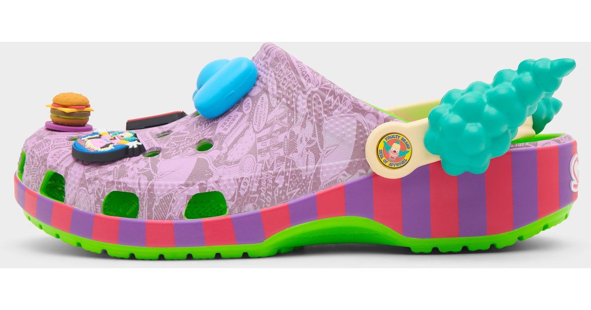 Crocs™ X The Simpsons Krusty The Clown Clog in Purple | Lyst UK