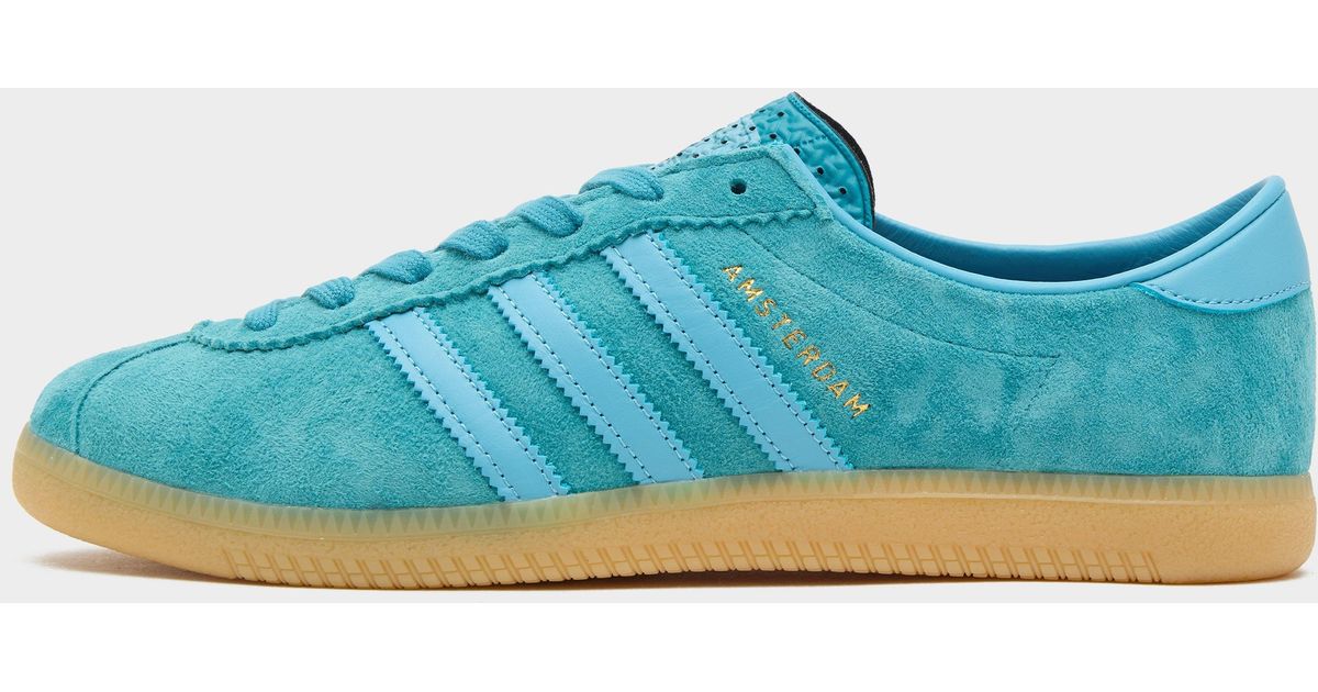 adidas Originals Amsterdam in Blue for Men | Lyst UK