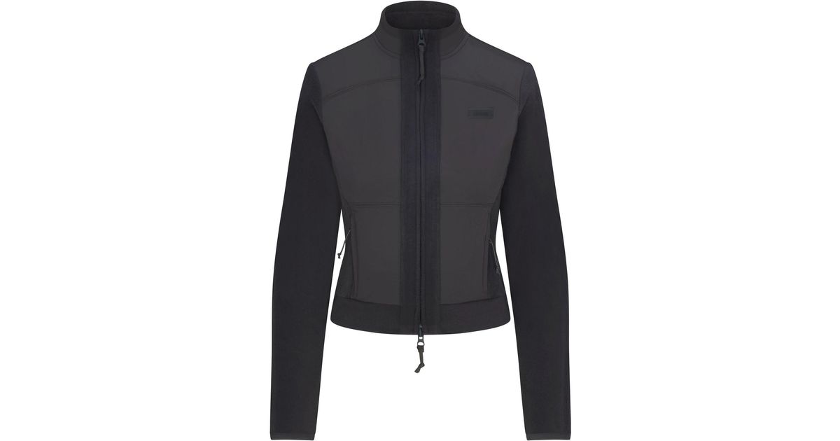 Skims Fitted Jacket in Blue | Lyst