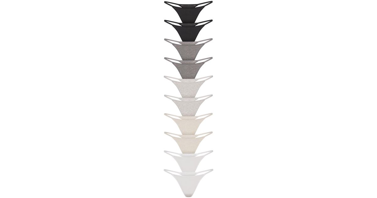 Skims String Thong 10-Pack | Lyst