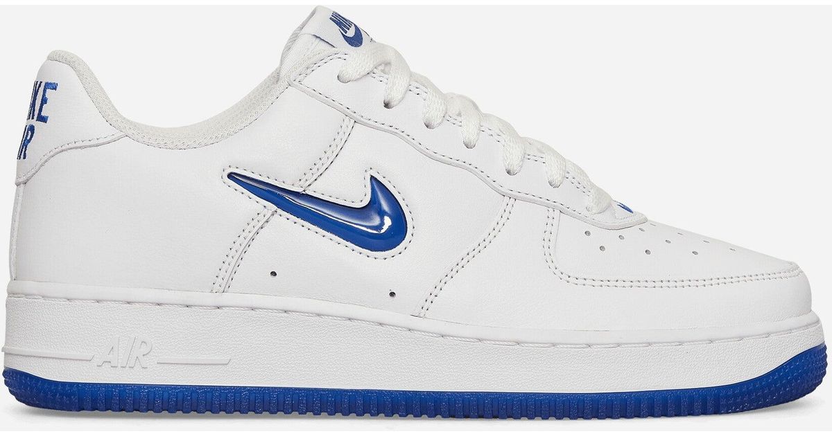 Nike Air Force 1 Low Retro Sneakers / Hyper Royal in White for Men ...