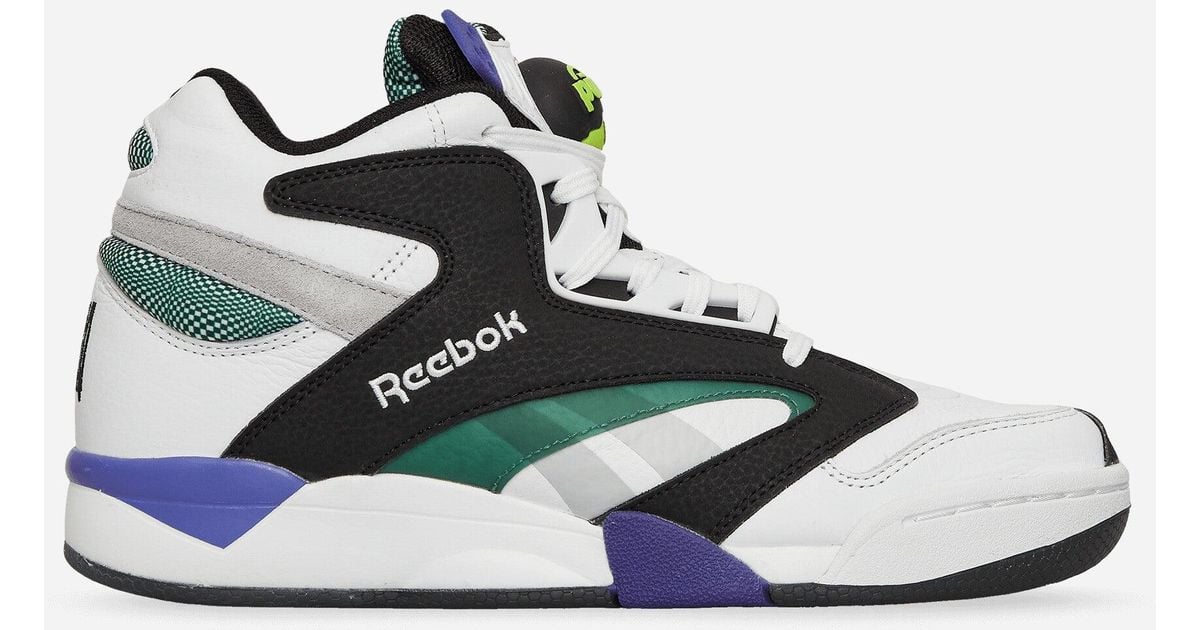 Reebok Shaq Victory Pump Sneakers in White for Men | Lyst