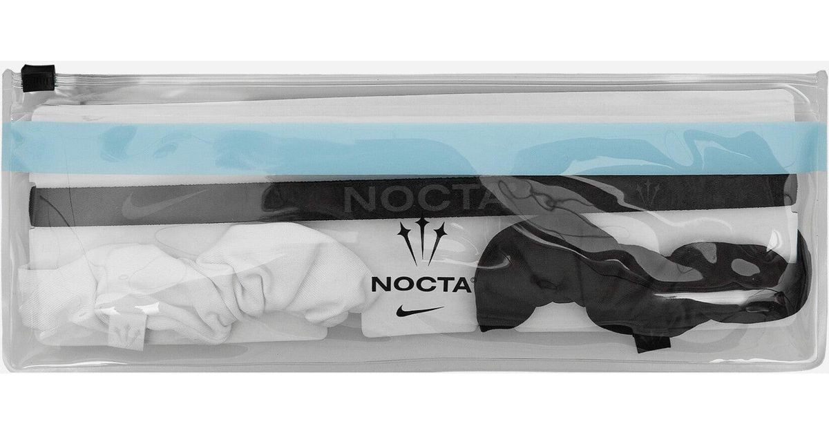 Nike Nocta 3-pack Hair Band Black / White in Gray for Men | Lyst