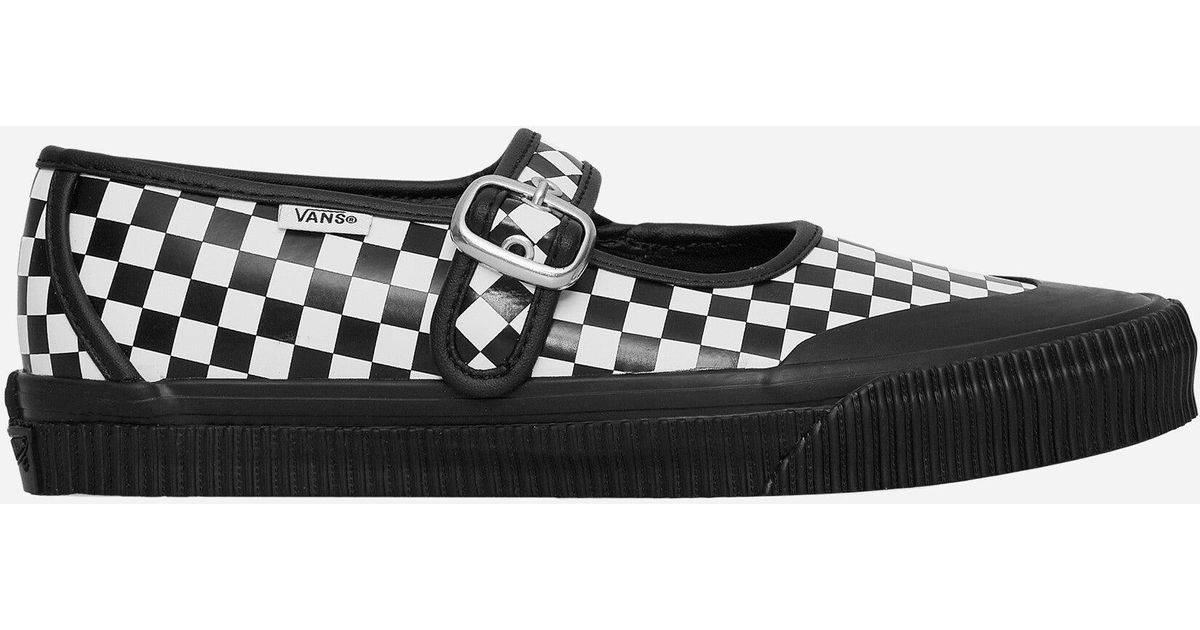 Vans Mary Jane 93 Premium Shoes Creep Checkerboard in Black for Men | Lyst