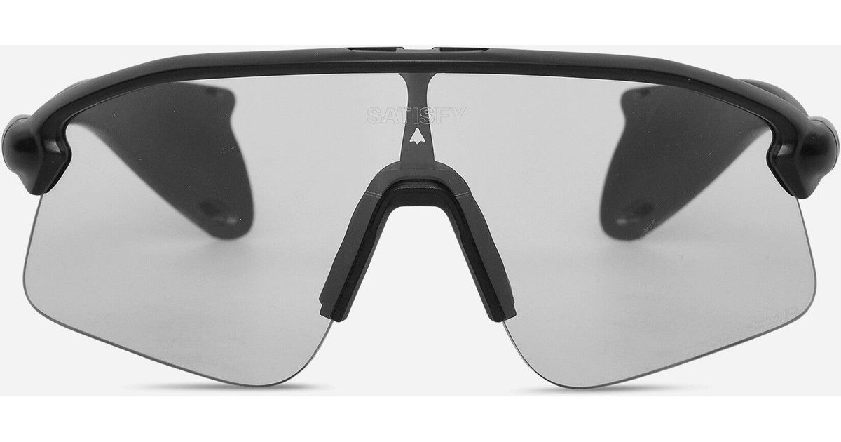 Oakley Satisfy Stunt Devil Sunglasses Matte Ink in Gray for Men | Lyst