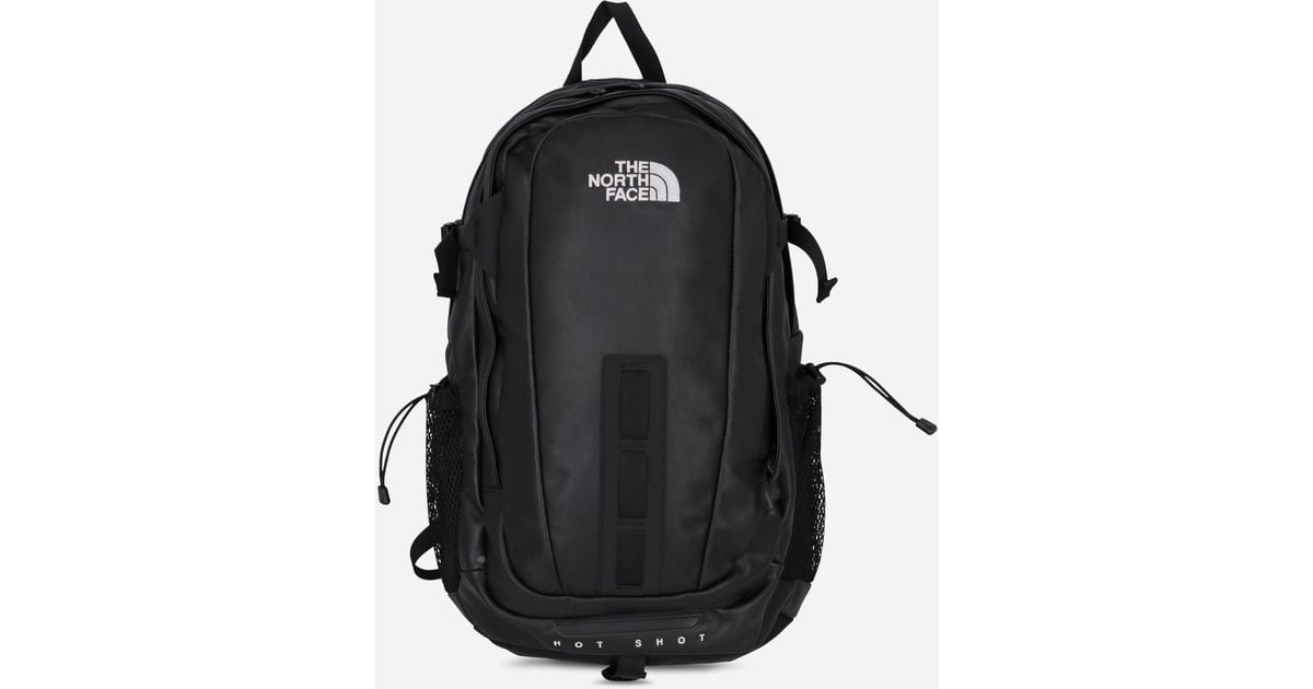 The North Face Leather Pack Hot Shot Backpack in Black for Men | Lyst UK