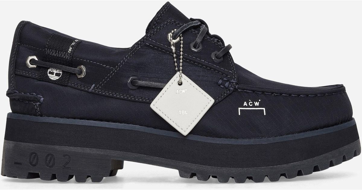 Timberland A-cold-wall* Future73 Gore-tex 3-eye Boat Shoes Navy in Blue ...