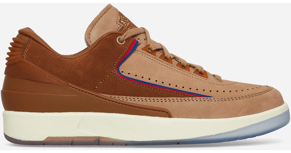 Nike Two 18 Air Jordan 2 Low Sneakers Brown for Men | Lyst