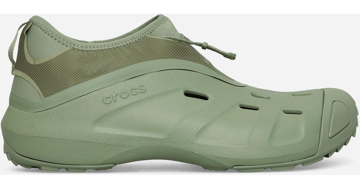 Crocs™ Satisfy Quick Trail Clogs Moss in Green for Men | Lyst