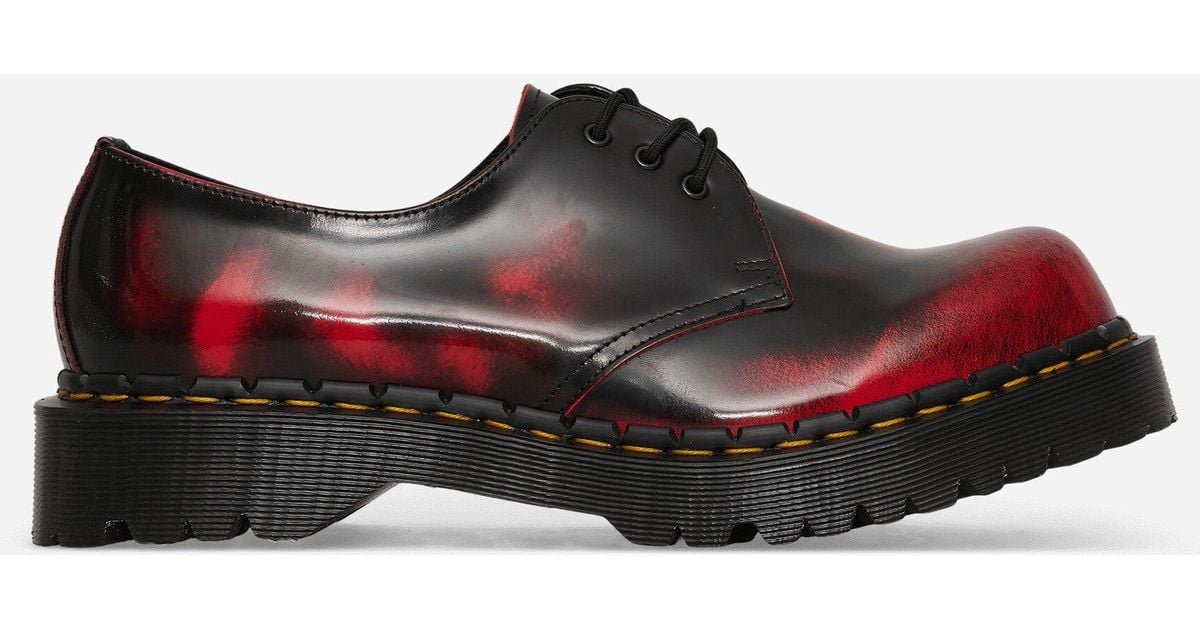 Dr. Martens 1461 Bex Rub Off Lux Shoes in Brown for Men Dr. Martens 1461 Bex Rub Off Lux Shoes in Brown for Men