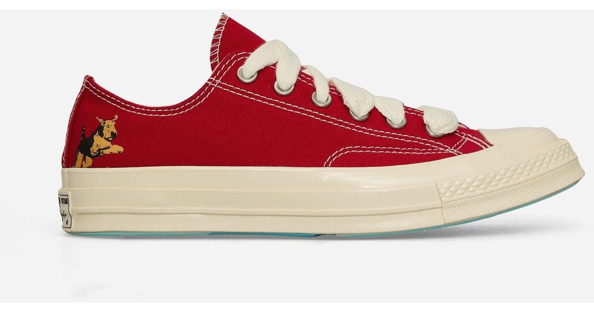 Converse Golf Le Fleur* Darryl Chuck 70 Sneakers Salsa in Red for Men ...