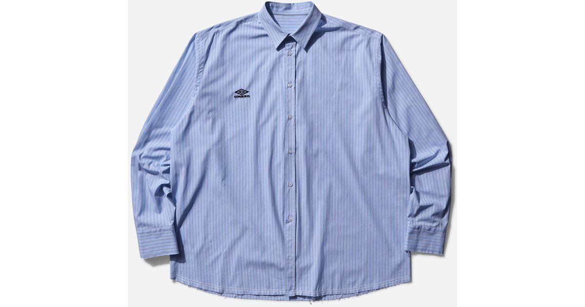 Umbro Men S Cult Unity Shirt / White in Blue for Men | Lyst UK