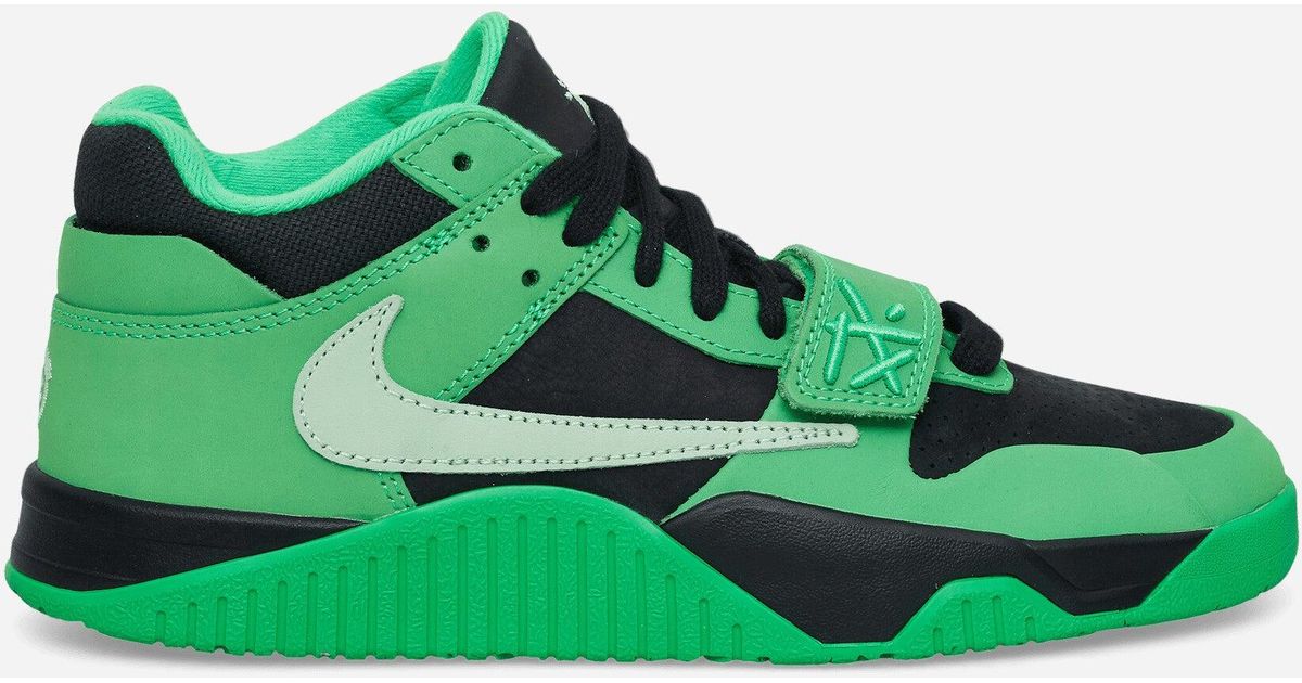 Nike Travis Scott Cj1 T-Rexx Sneakers Spark in Green for Men | Lyst