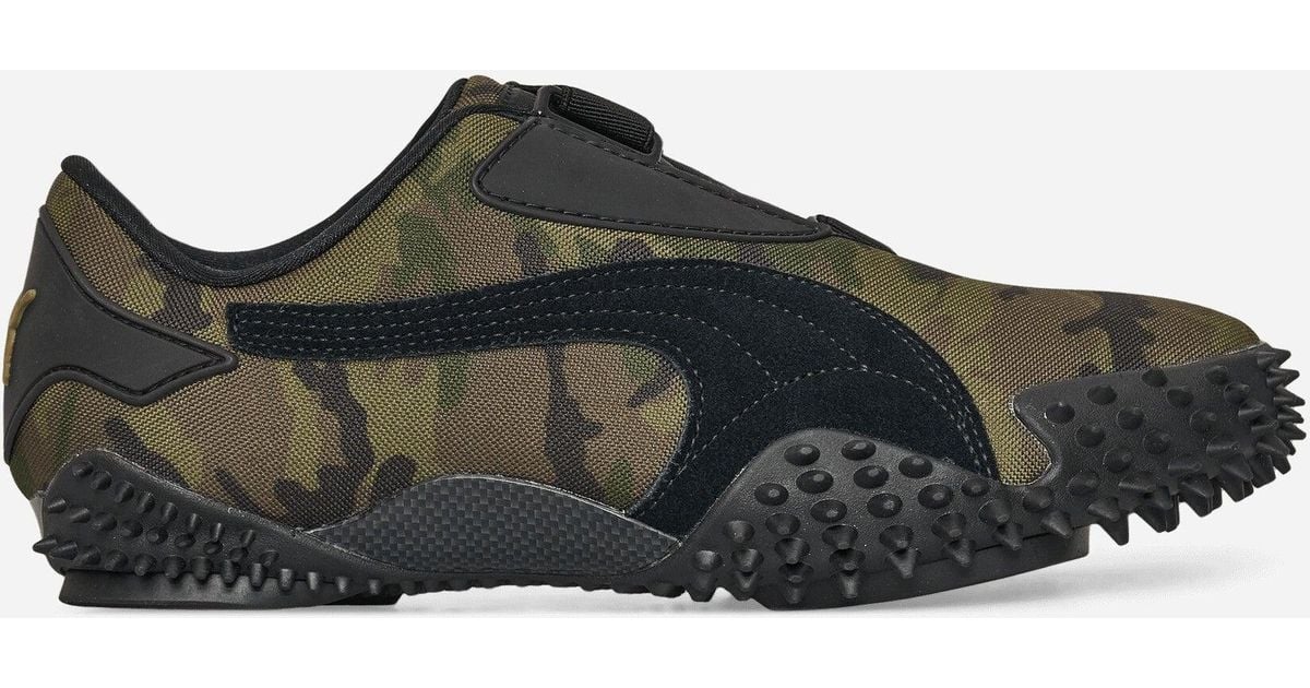 PUMA Mostro Camo Sneakers Wild Willow / Dark Olive in Black for Men | Lyst