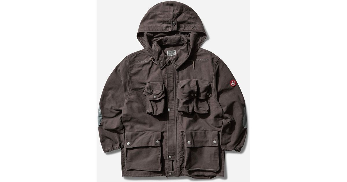 Cav Empt S Utility Zip Bdu Jacket in Gray for Men | Lyst