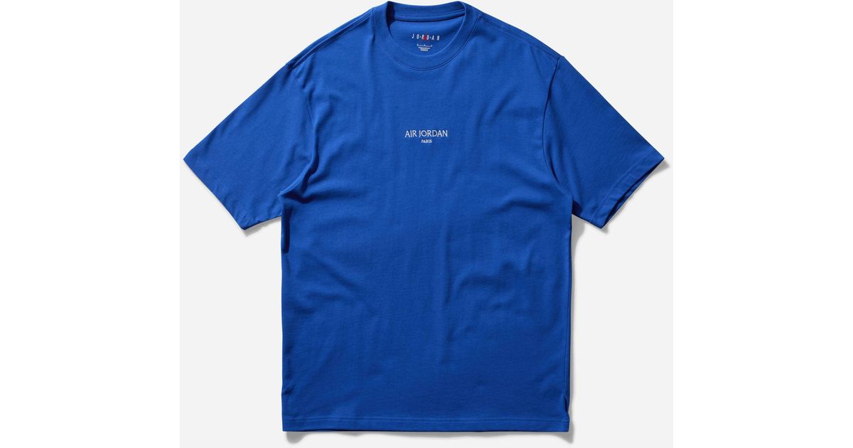 Nike Air Jordan Wordmark 85 T-Shirt Game Royal in Blue for Men | Lyst