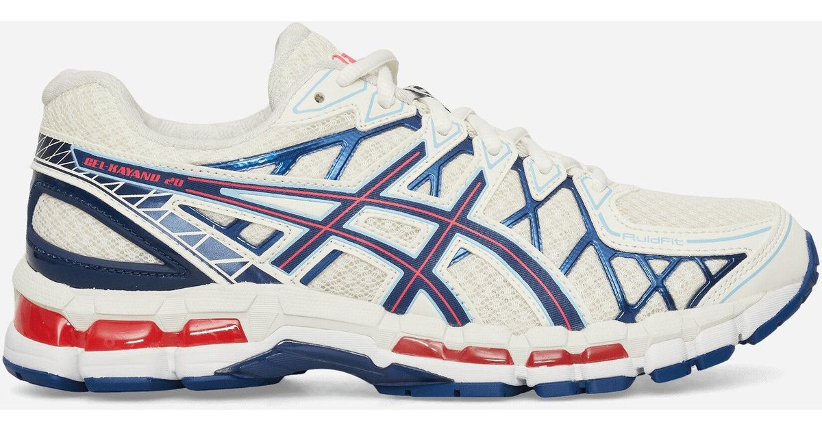 Asics Gel-kayano 20 Sneakers Cream / Deep Marine in White for Men | Lyst