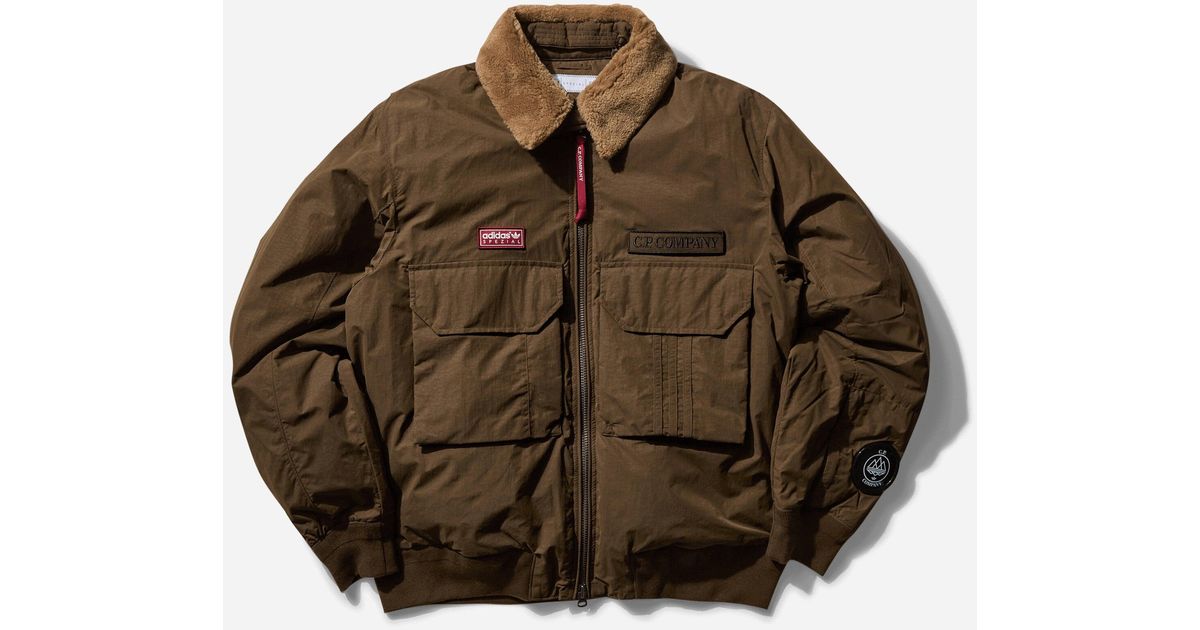 adidas Men S C.p. Compay Spzl Flying Jacket Dust Cargo in Brown for Men ...