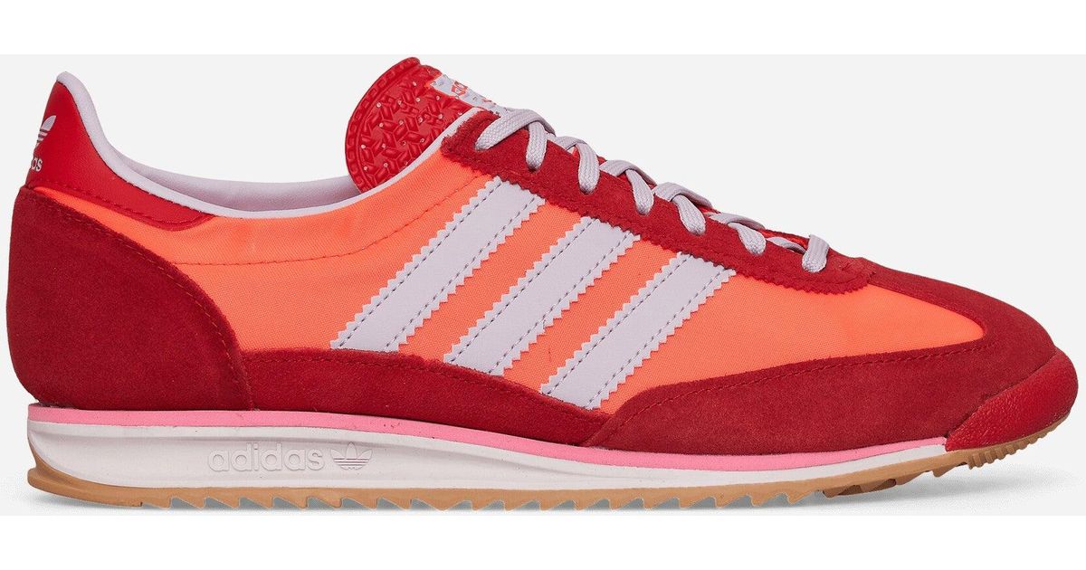 adidas S Sl 72 Og Sneakers Solar Ice Better Scarlet in Red | Lyst