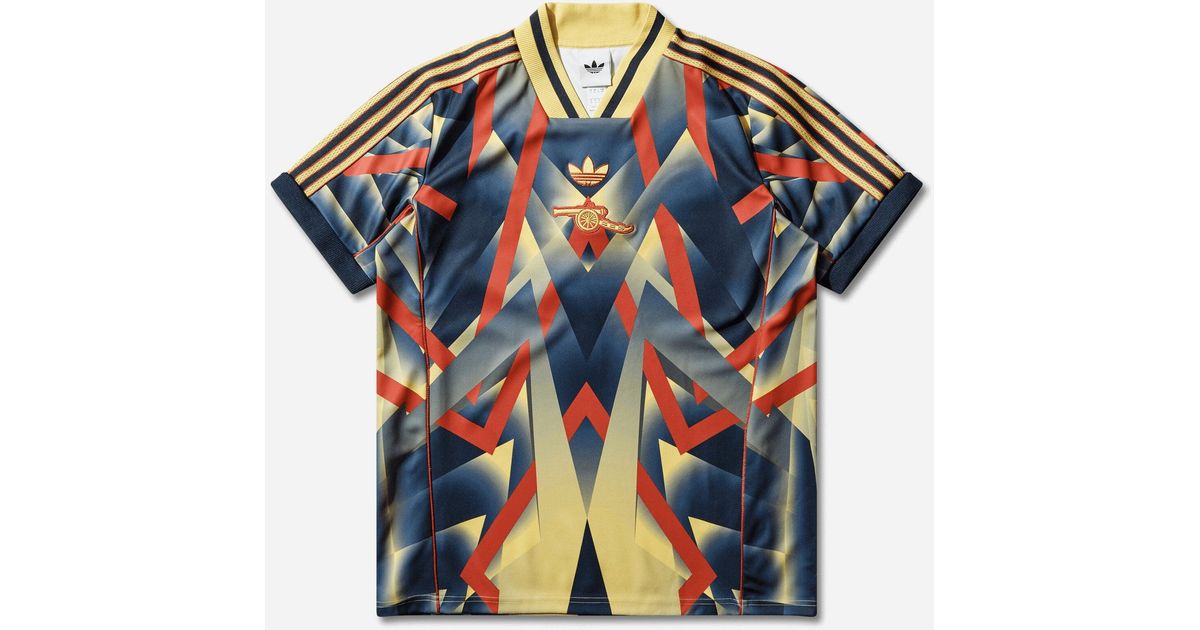 adidas S Arsenal Fc Lfstlr Jersey Pure Ruby Night in Blue for Men | Lyst UK