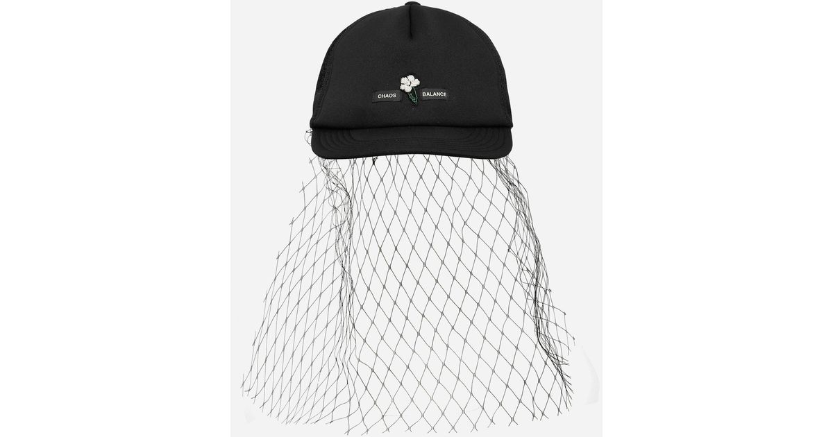 Undercover Mesh Tracker Cap in Black for Men | Lyst