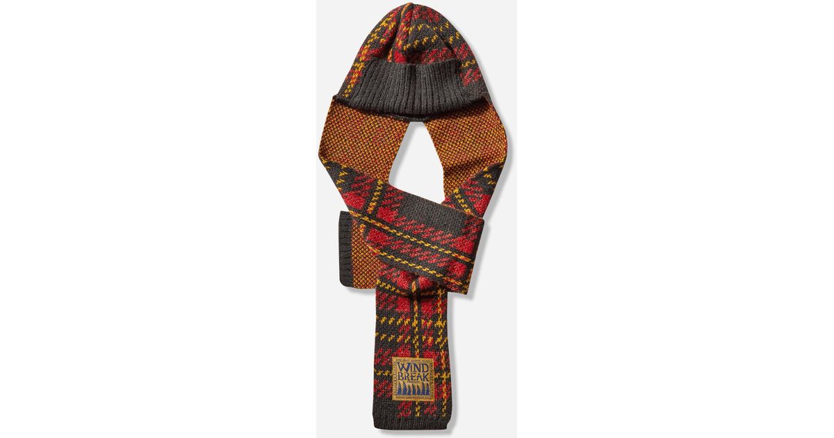 Kapital 5g Wool Tartan Check Gale Cap in White for Men | Lyst