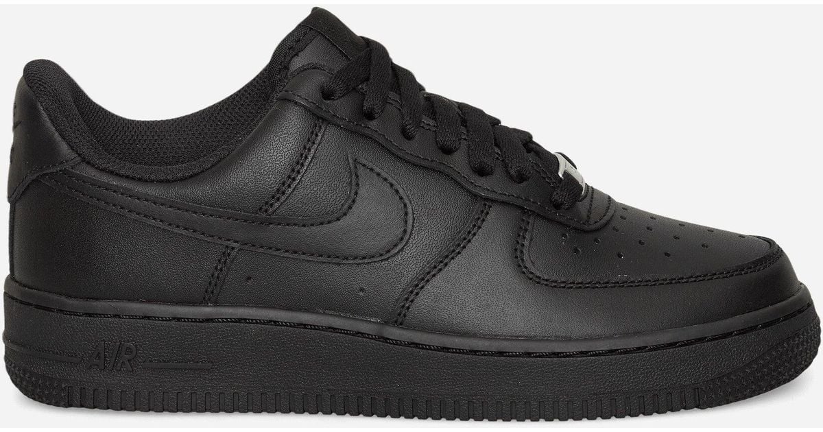 Nike Women S Air Force 1 07 Sneakers in Black | Lyst UK