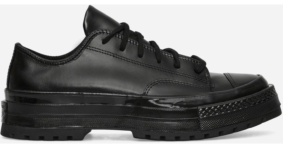 Converse Chuck 70 National Leather Sneakers in Black for Men | Lyst