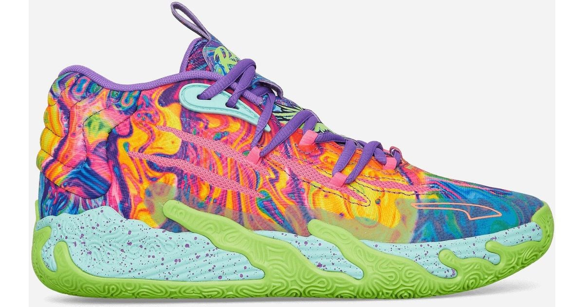 PUMA Lamelo Ball Mb.03 Be You Sneakers Glimmer / Knockout / Gecko in ...