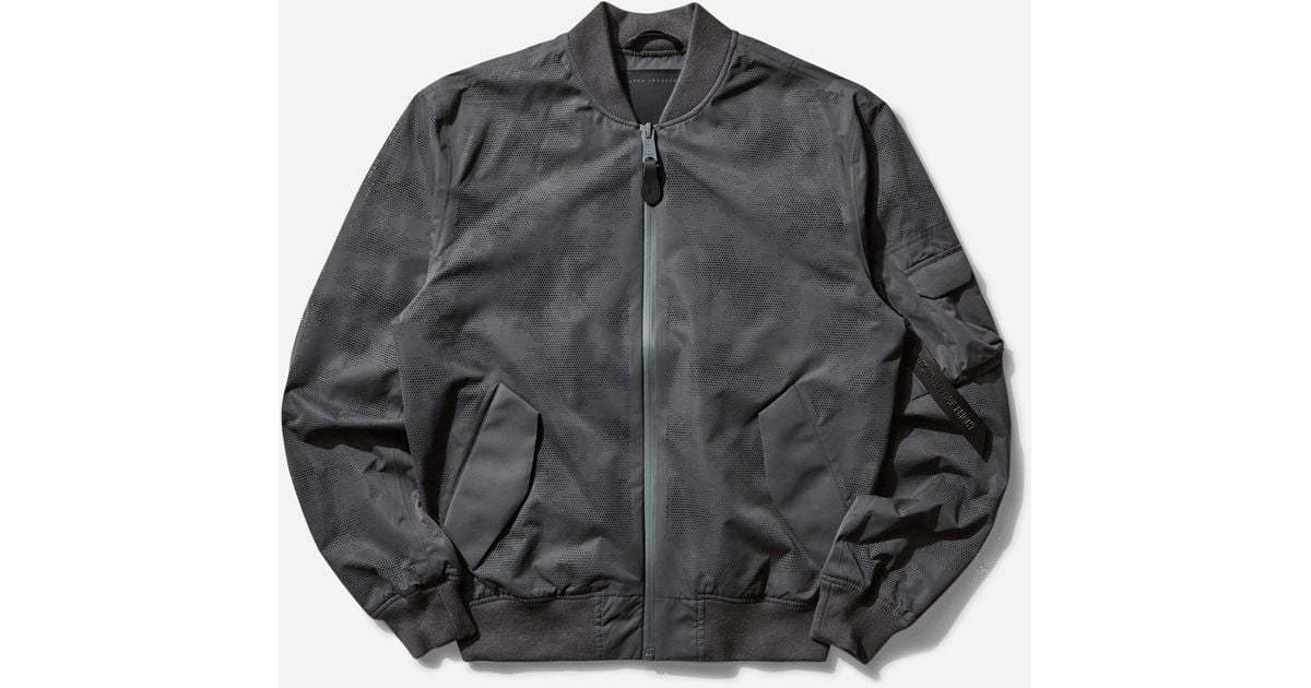 Alpha Industries Men S Uv L-2b Laser Cut Flight Jacket Charcoal in Gray ...