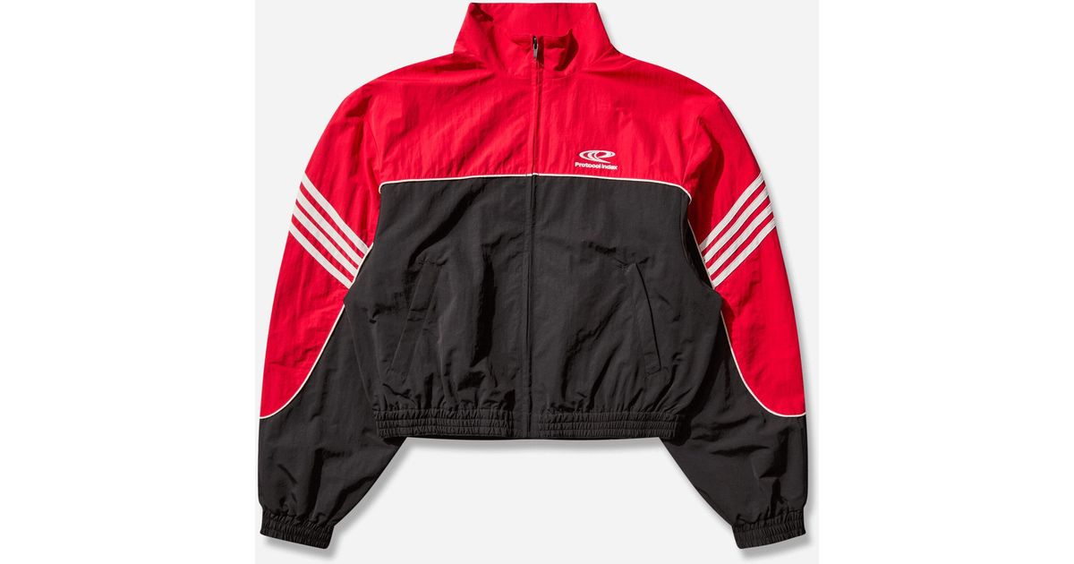 Protocol Index Men S Sports Track Jacket in Red for Men | Lyst Australia