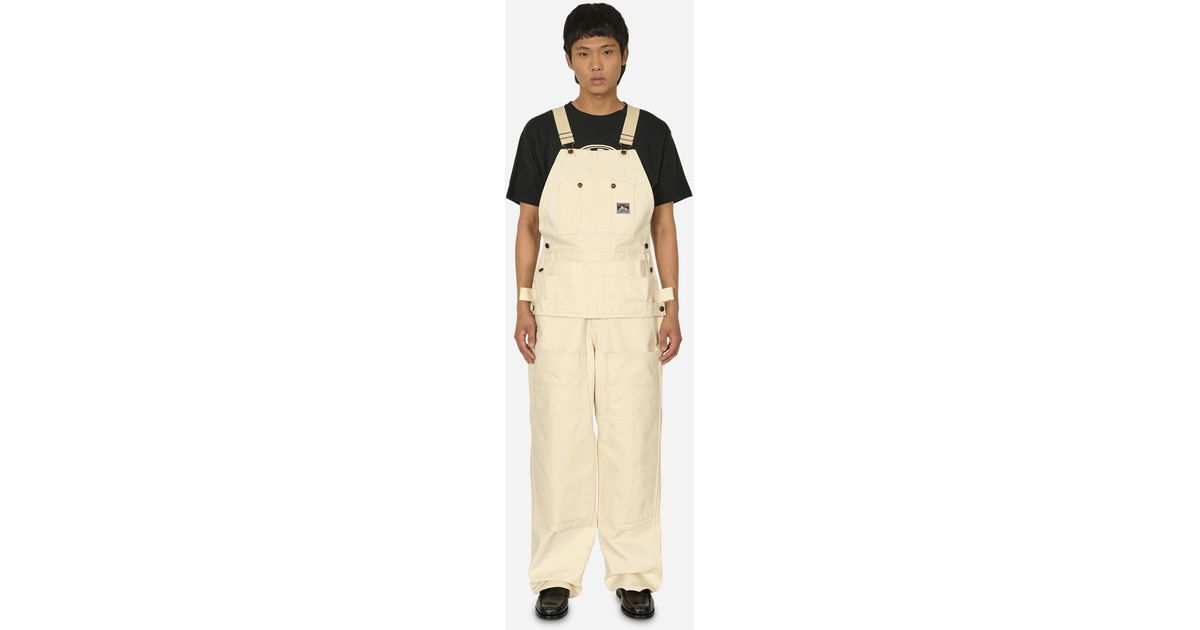 Ben Davis Work Clothes Carpenter Overalls Natural for Men | Lyst