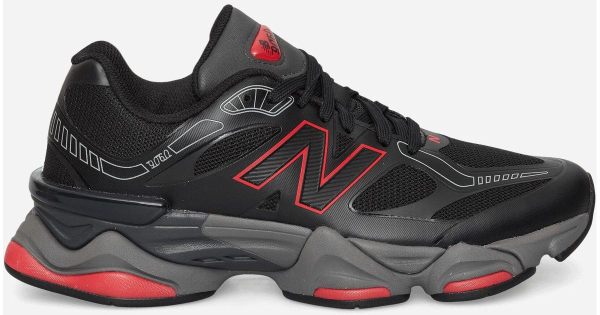 New Balance 9060 Sneakers / Fire Cracker in Black for Men | Lyst UK
