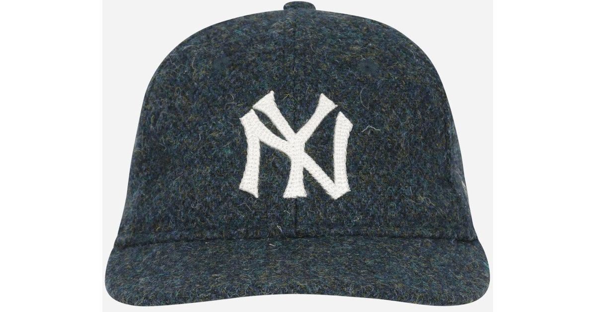 KTZ New York Yankees Mlb Harris Tweed 9Fifty Cap in Blue for Men | Lyst