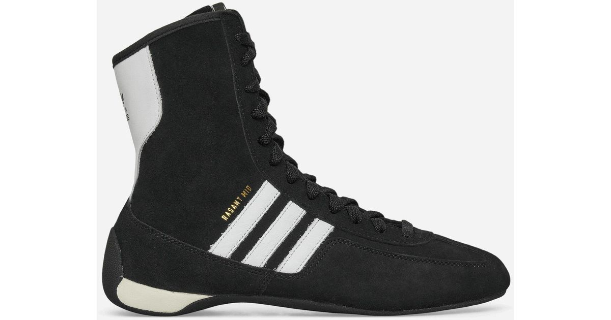 adidas S Rasant Mid Sneakers Core Cloud in Black | Lyst