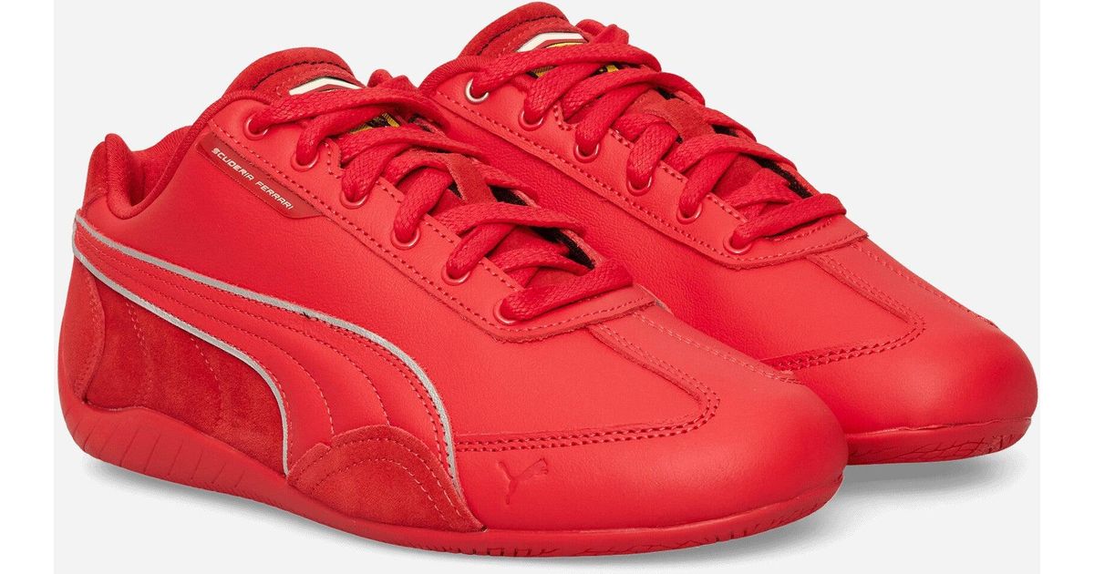 PUMA Scuderia Ferrari Hp Speedcat Sneakers Rosso Corsa in Red for Men ...