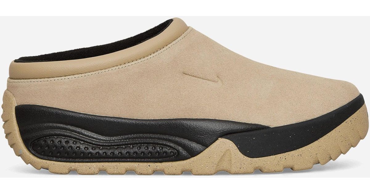 Nike Acg Rufus Mules Limeston in White for Men | Lyst